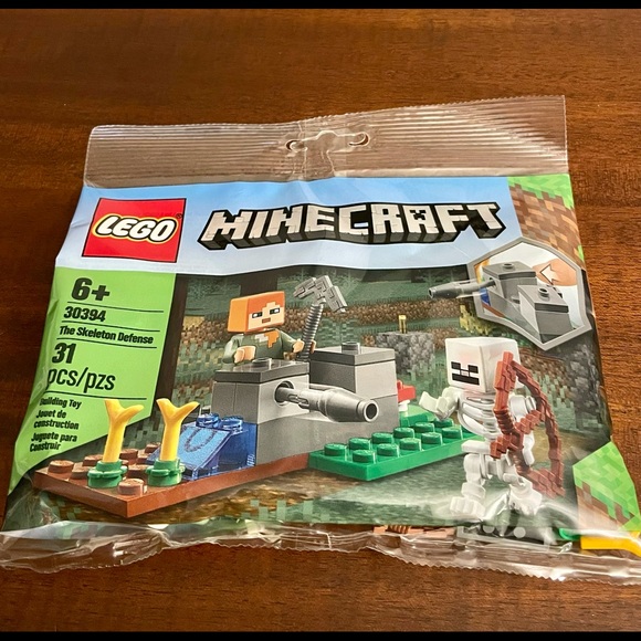 Lego | Toys | Lego Minecraft The Skeleton Defense | Poshmark